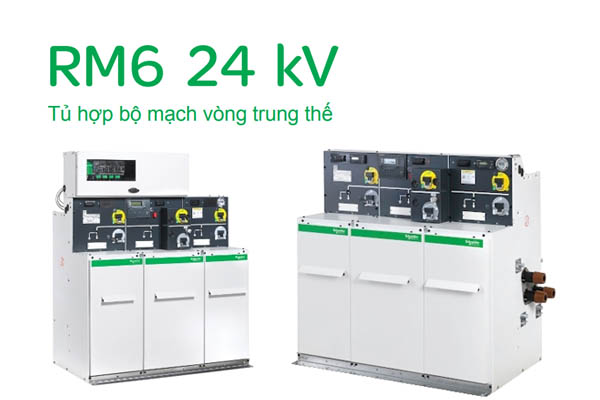 Tủ RM6 Schneider - tủ điện trung thế 24kV